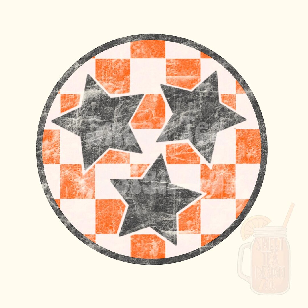 Tennessee Vols Distressed Checkered TRISTAR - PNG - Football Season ...