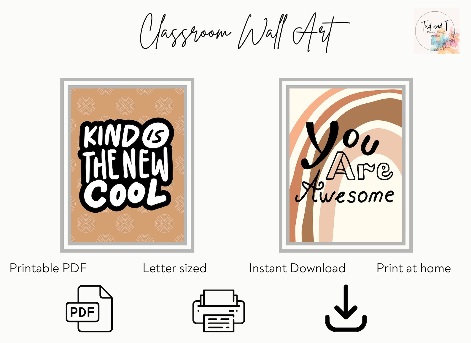 Positive Affirmation Set of Prints - Etsy