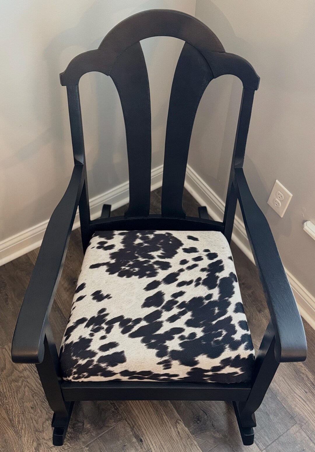 Refinished Vintage Rocking Chair - Etsy