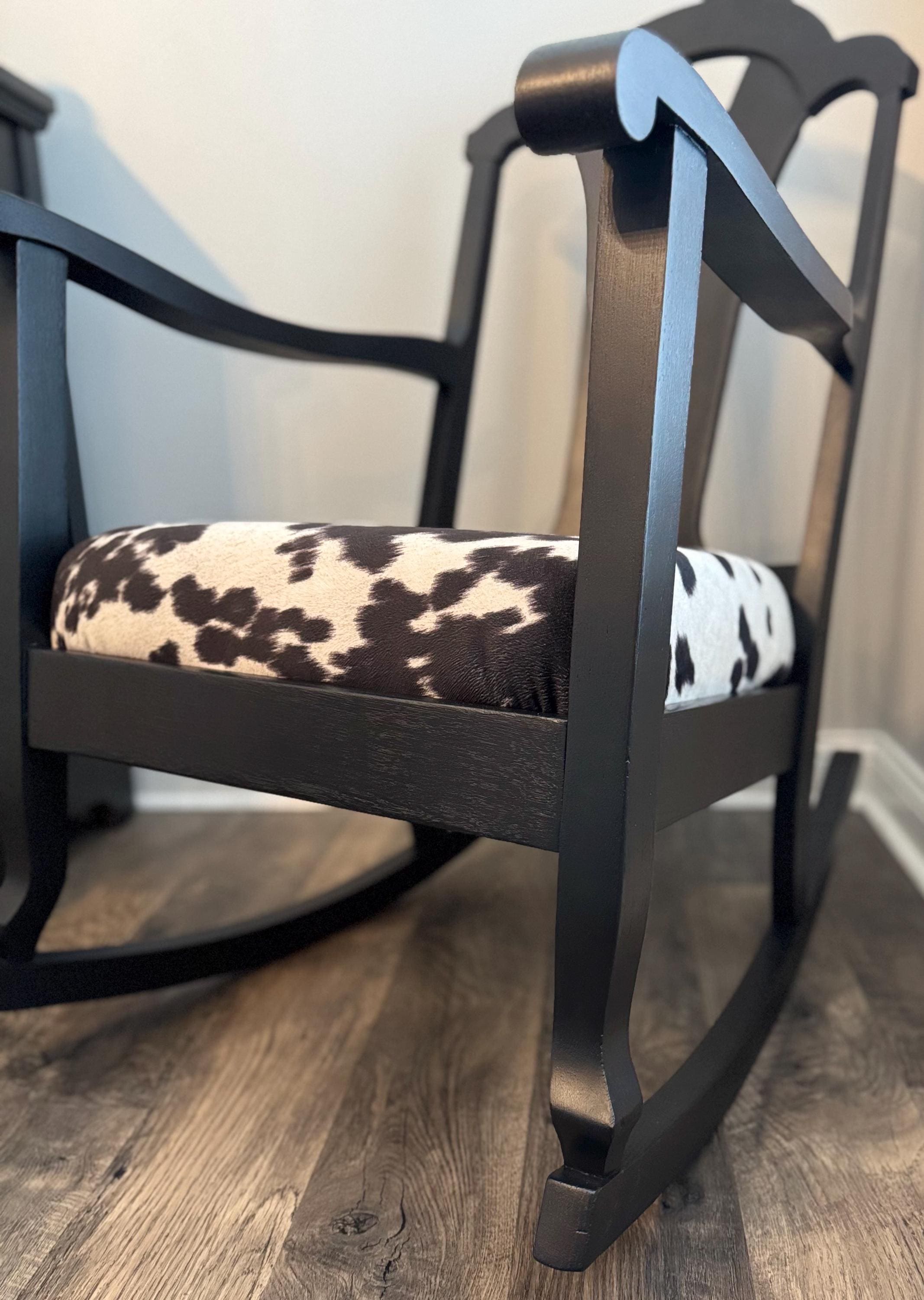 Refinished Vintage Rocking Chair - Etsy