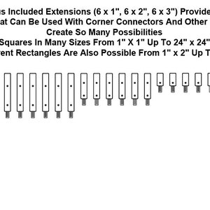 Modular Stained Glass Layout Frame Sets - Etsy