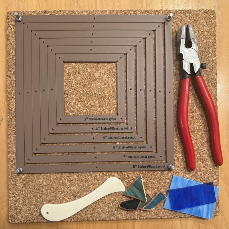 StainedGlassLayout - Etsy