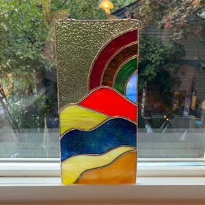 Rectangle Stained Glass Layout Frames - Etsy