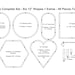 Modular Stained Glass Layout Frame Sets - Etsy