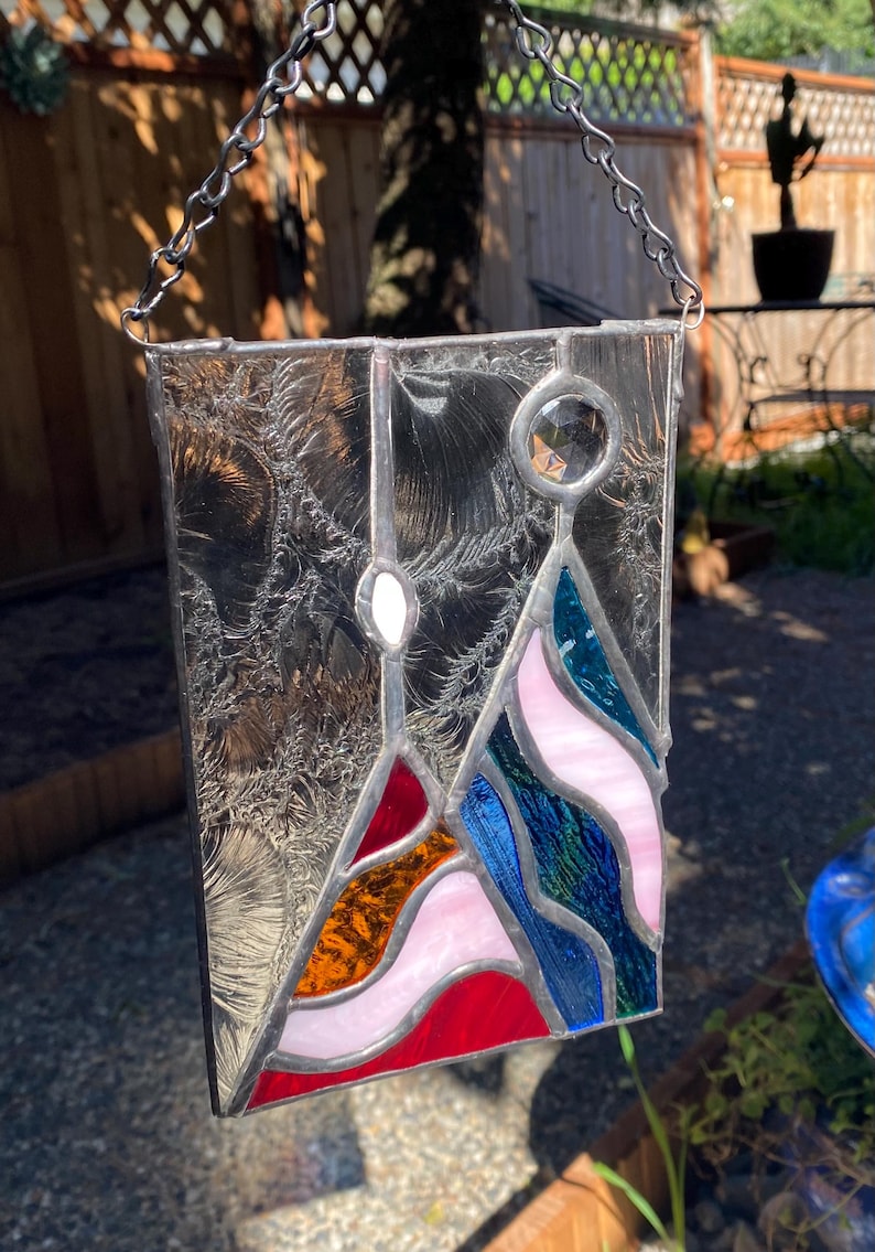 Rectangle Stained Glass Layout Frames - Etsy