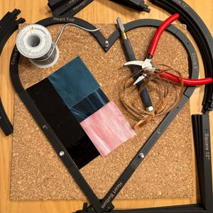 Modular Stained Glass Layout Frame Sets - Etsy