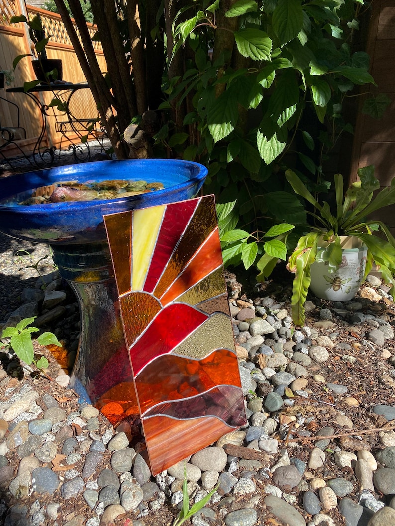 Rectangle Stained Glass Layout Frames - Etsy