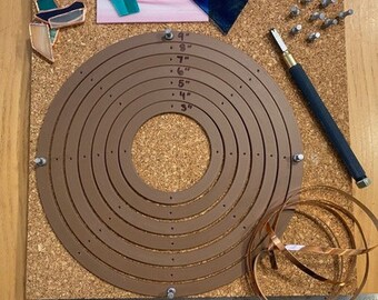 Teardrop Stained Glass Layout Frames - Etsy