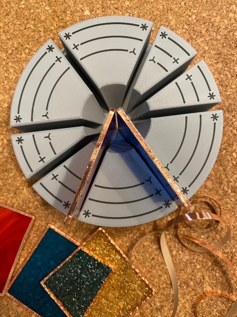 3D Stained Glass Angle Jig Fixture - Etsy