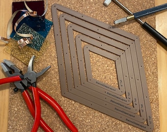 Circle Stained Glass Layout Frames - Etsy