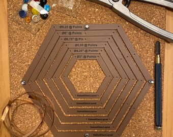 Circle Stained Glass Layout Frames - Etsy