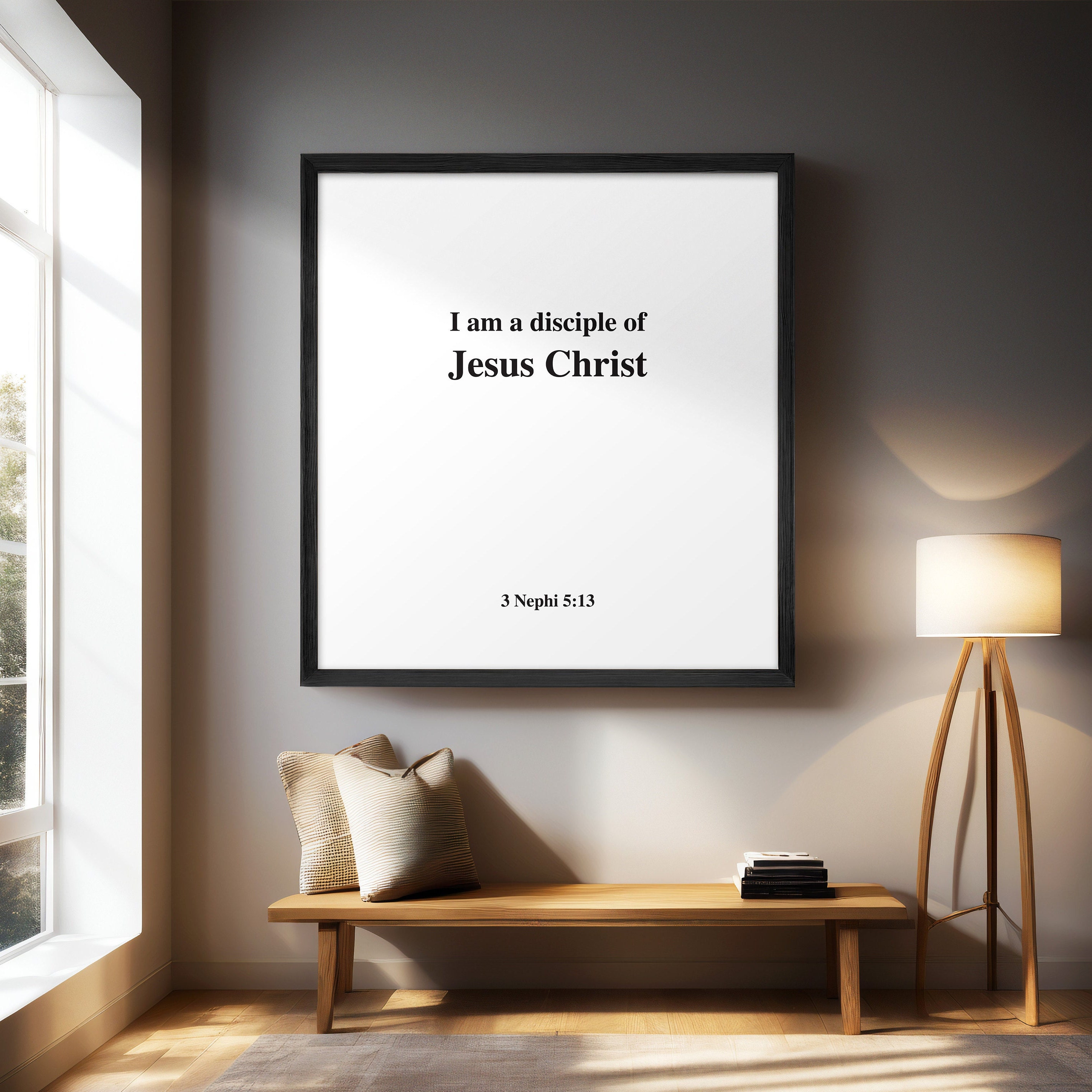 I Am a Disciple of Jesus Christ, Simple, Digital Download - Etsy