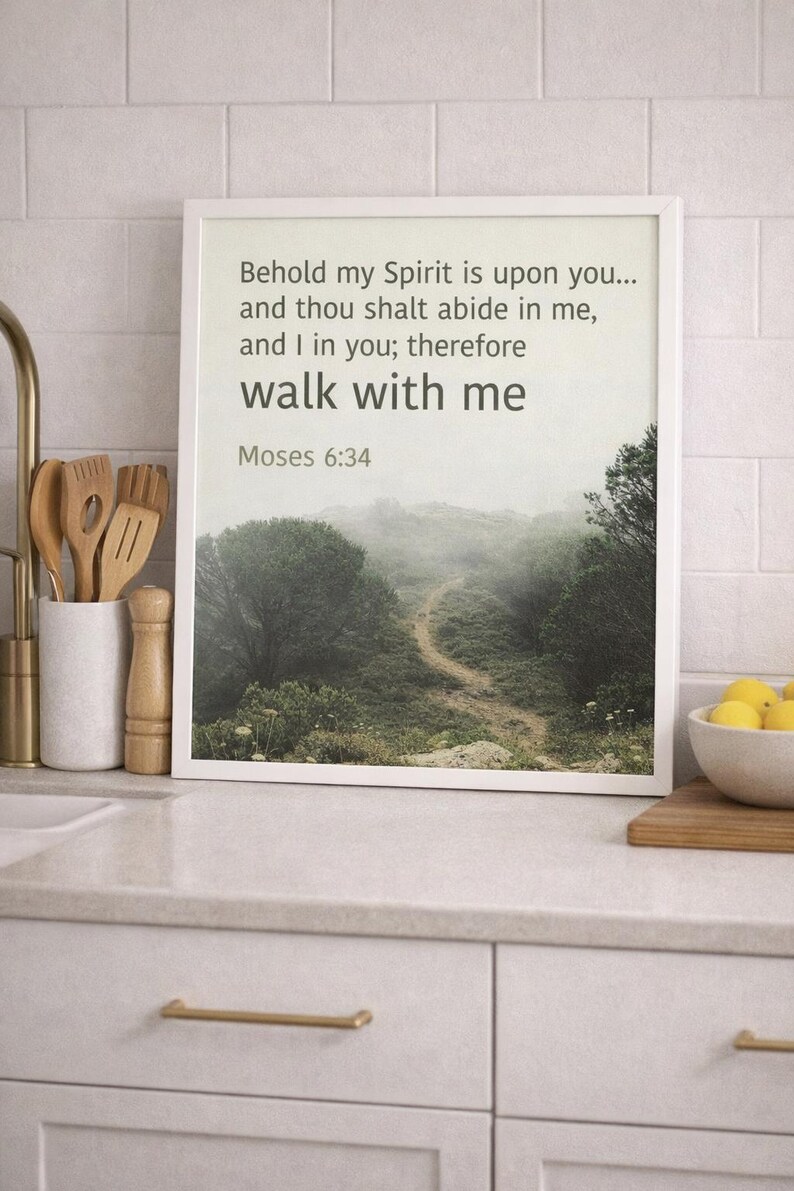 2026 LDS Youth Theme Digital Download | Walk With Me Scripture Quote ...