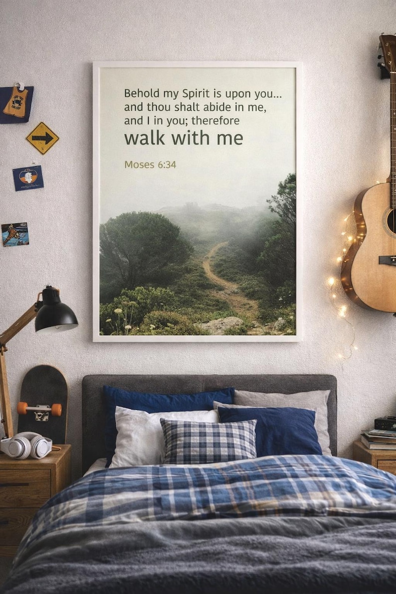 2026 LDS Youth Theme Digital Download | Walk With Me Scripture Quote ...