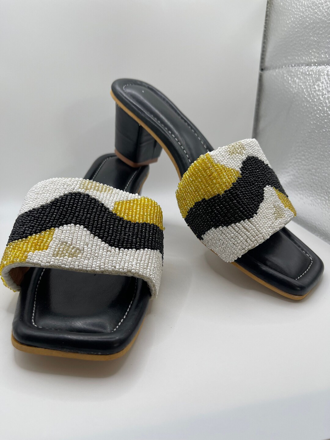 Zic Zac Slidder Heels - Etsy