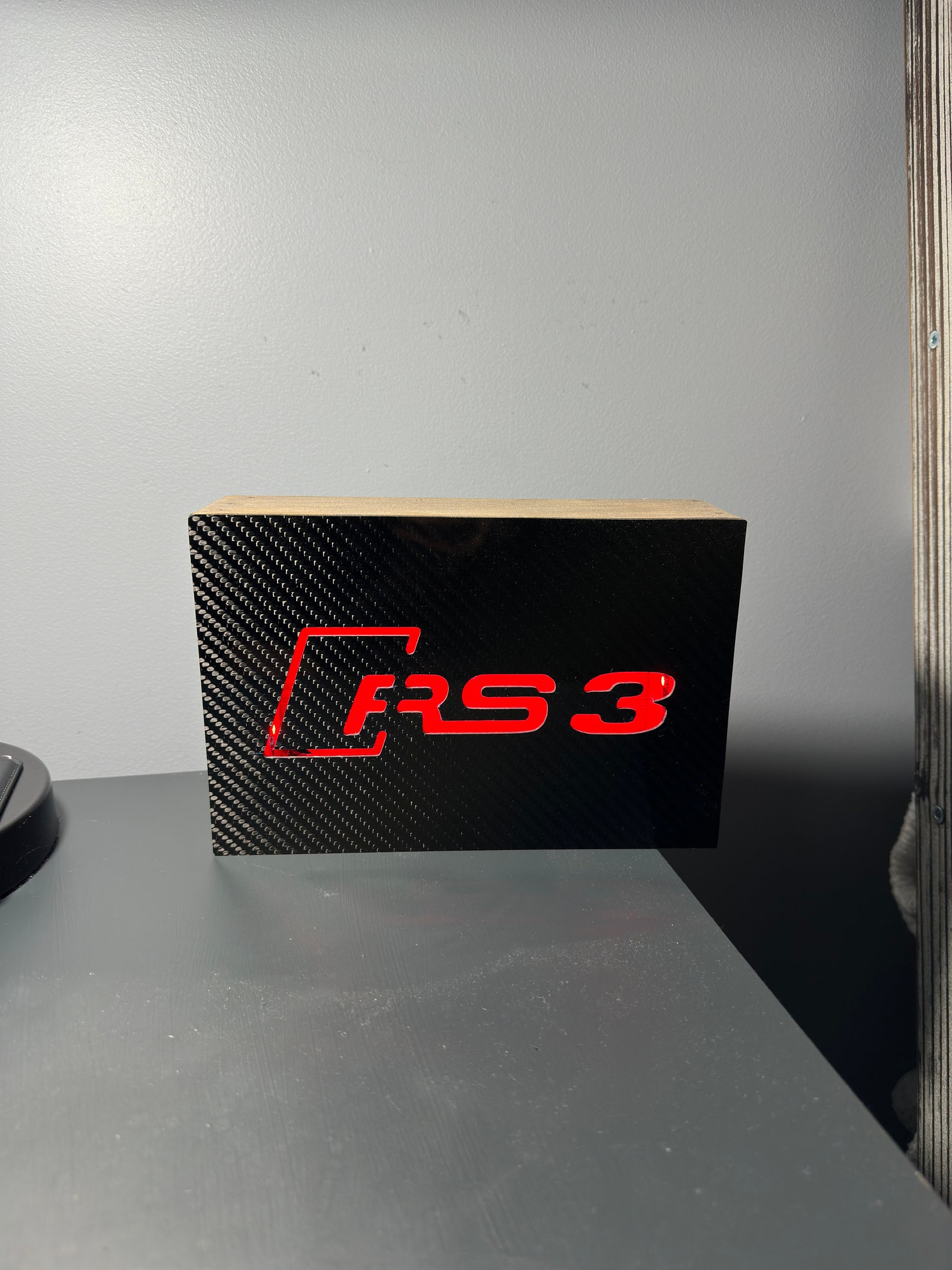 Carbon Fiber Backlight Shadow Boxes - Etsy