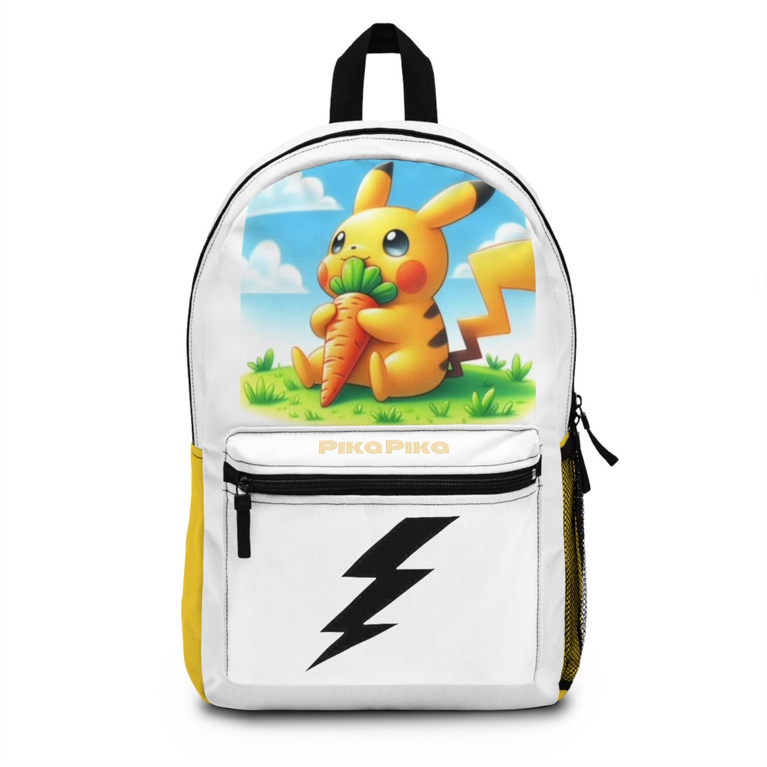 Pika Pika Lightning Bolt Backpack - Etsy