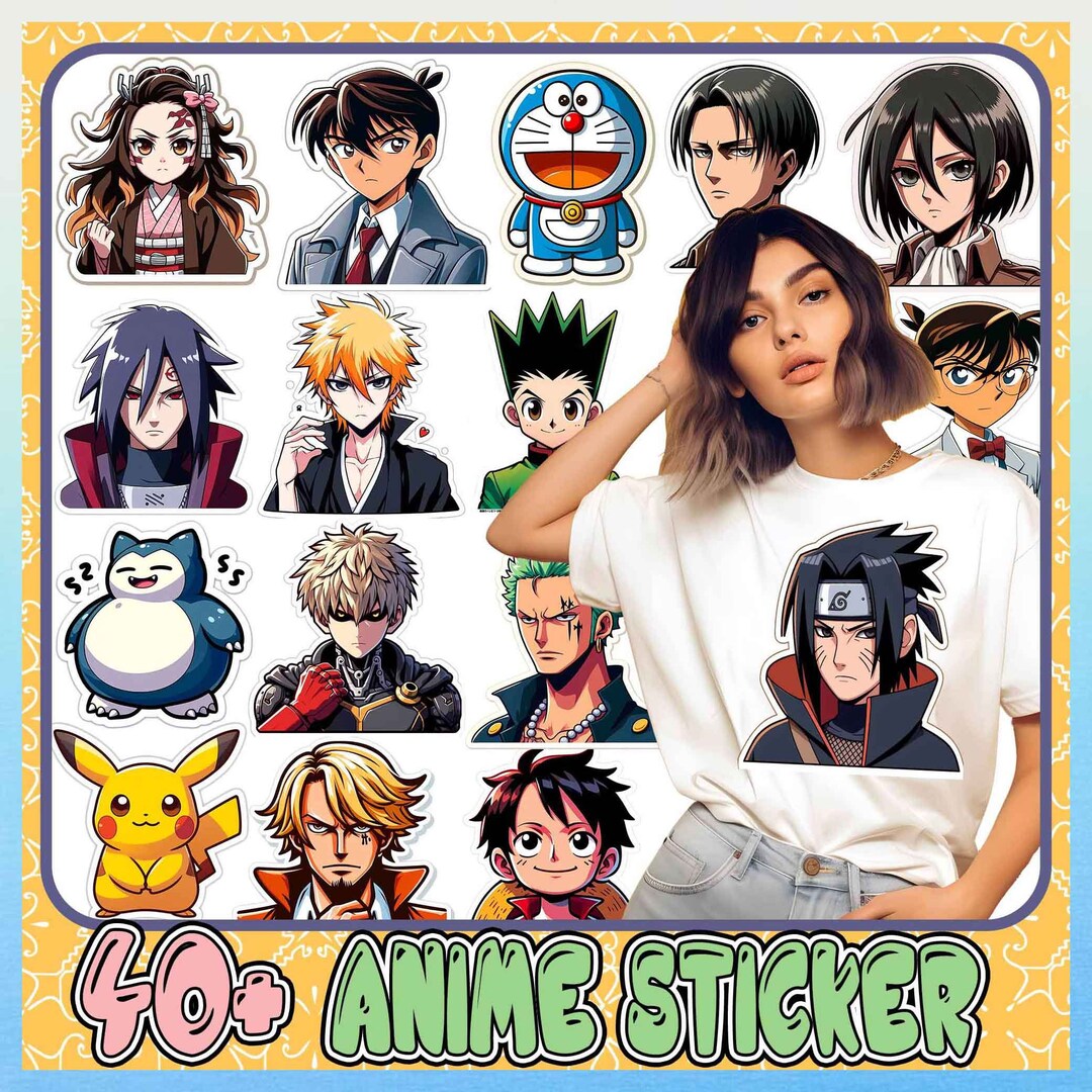 Trending Anime Sticker Png, Anime Sticker Set, Anime Png, Anime Svg ...