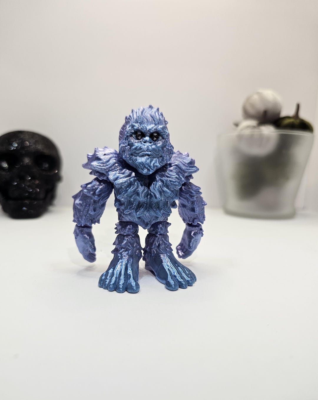 3D Printed Articulated Bigfoot 3.5 Inch Cryptid Figure, Fun Desk Toy ...