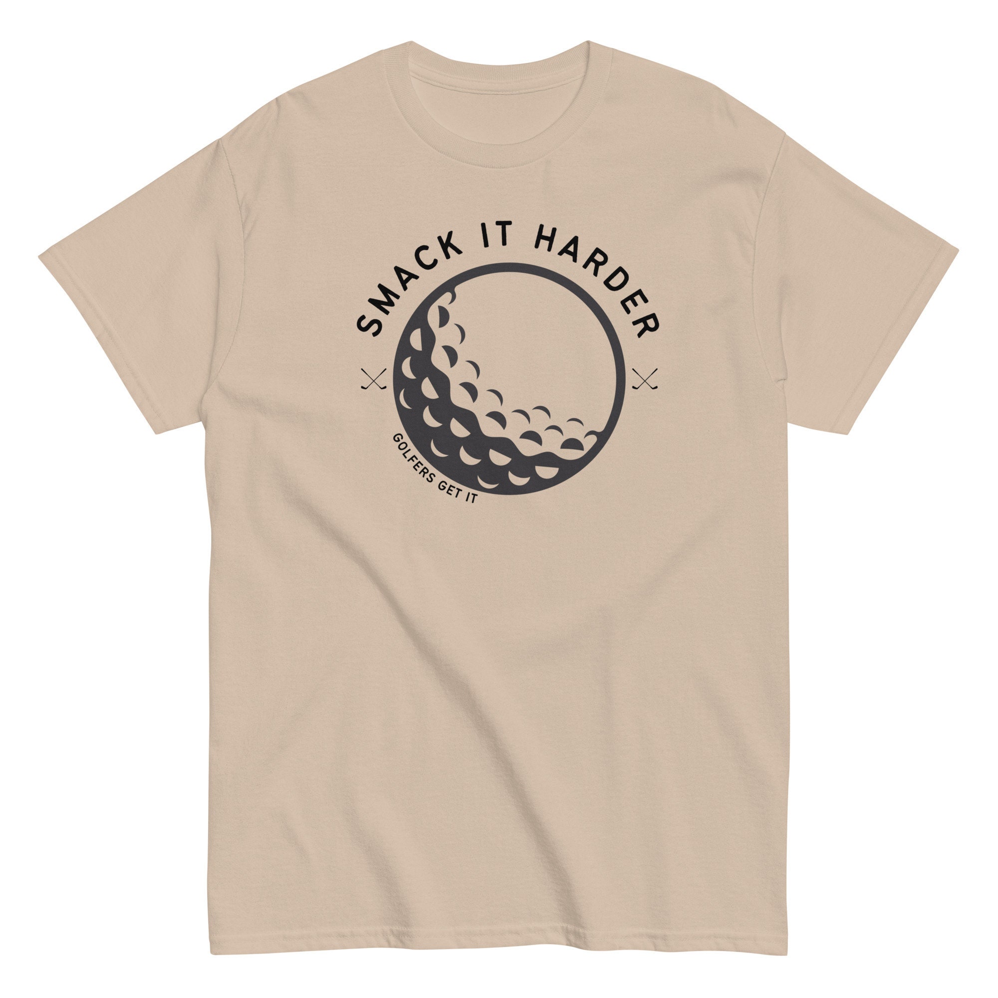 Smack It Harder Funny Golf Tee Shirt Golf Gifts for Him Golf Joke ...