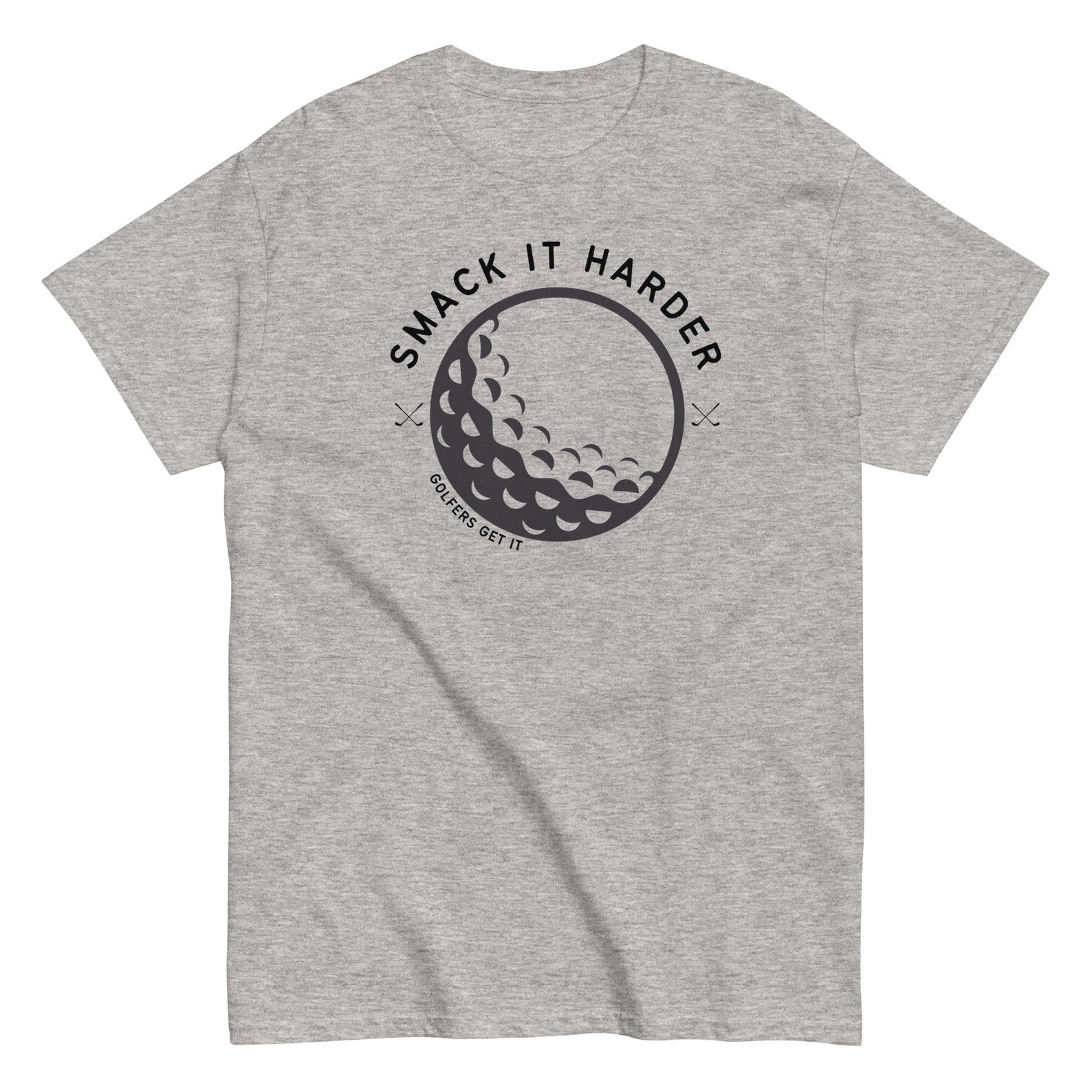 Smack It Harder Funny Golf Tee Shirt - Golf Gifts for Him - Golf Joke ...