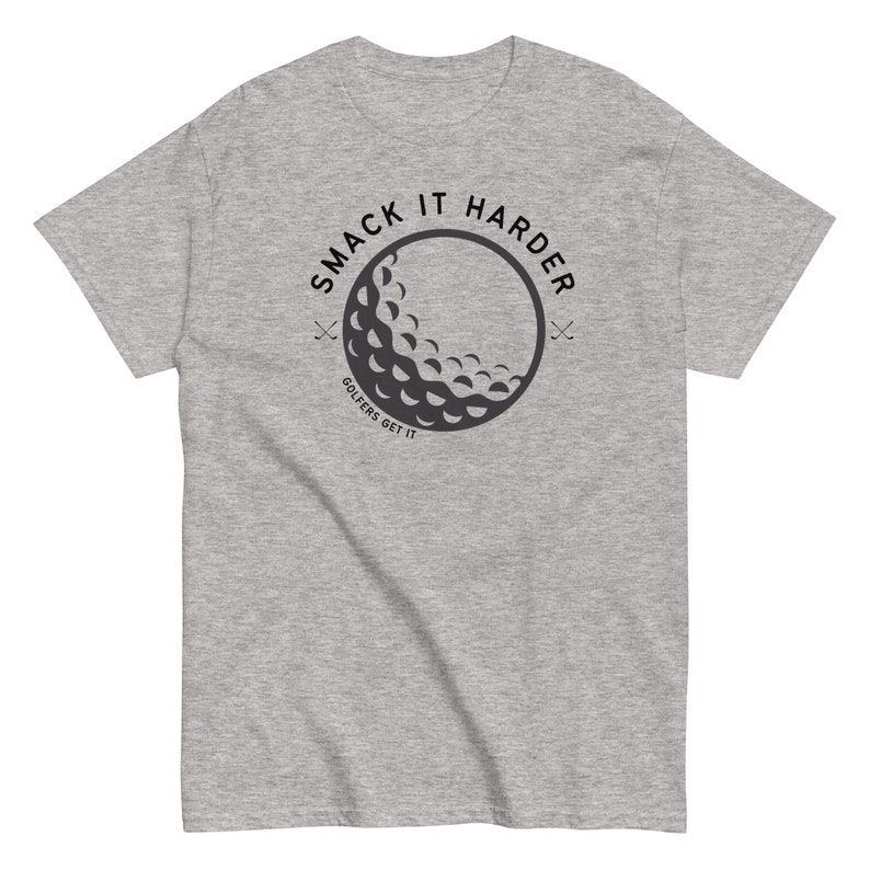 Smack It Harder Funny Golf Tee Shirt - Golf Gifts for Him - Golf Joke ...