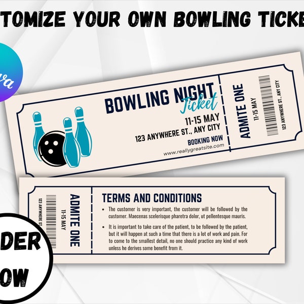 Bowling Printable Certificates - Etsy