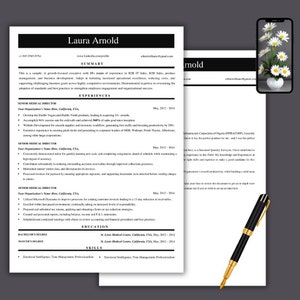 Recommended Resume Template, Smart Resume Template, Professional Word ...