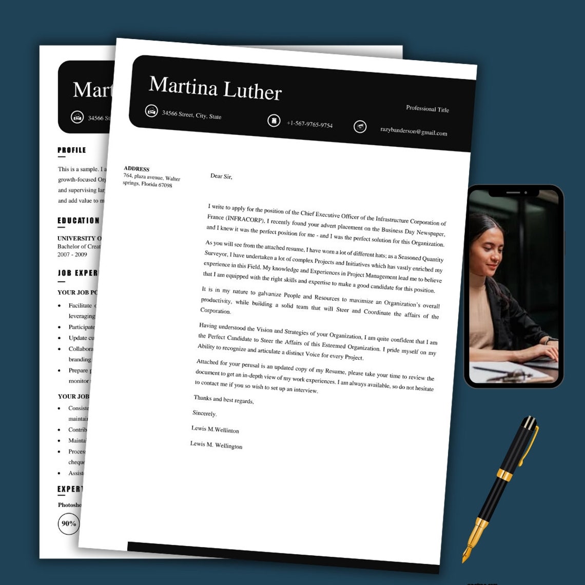 Word Resume Update Template, Simply Update Your Resume Within Minutes ...