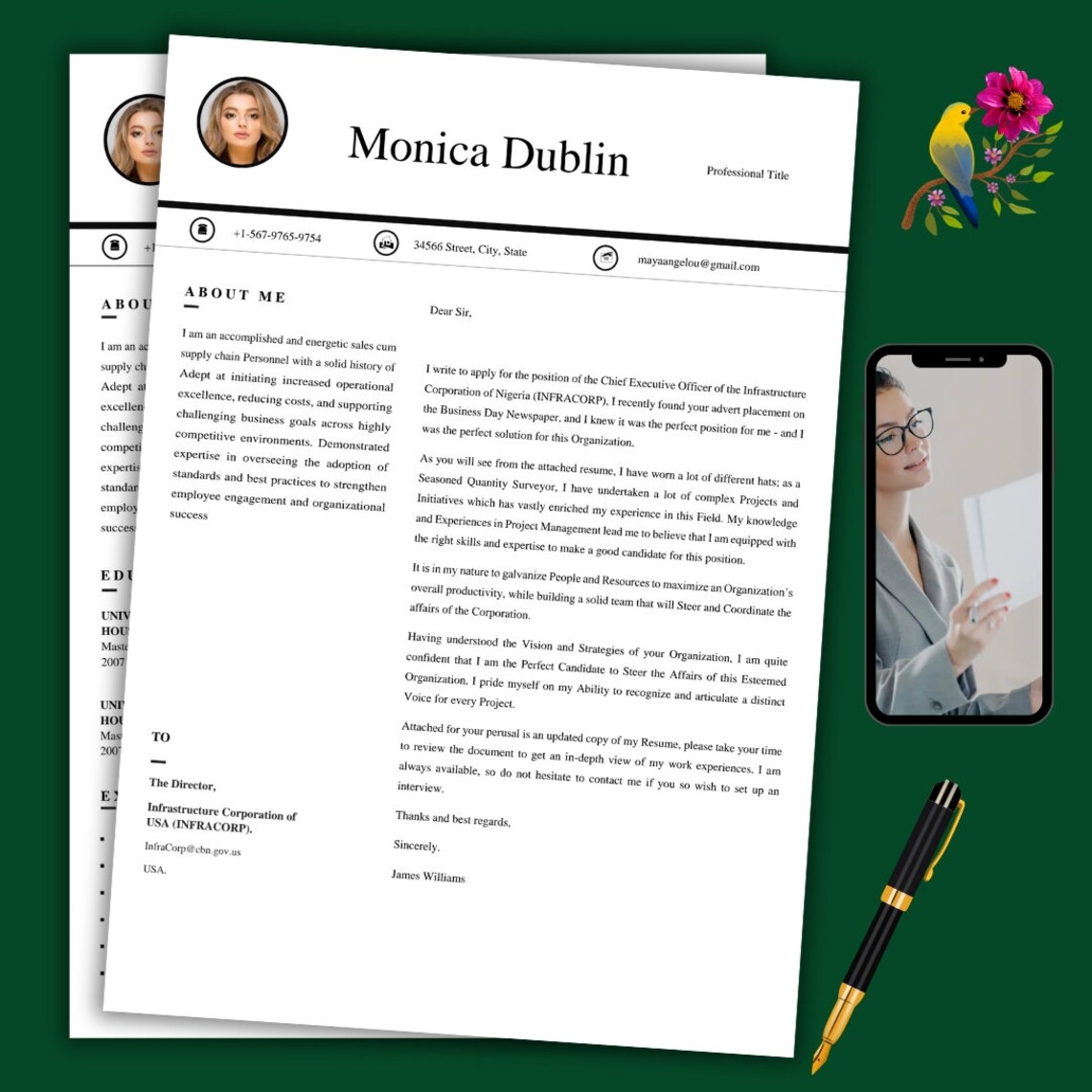 Get Access to Smart Resume Template, Resume Update Template, Single ...