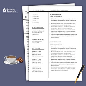 Well-structured Resume Template, ATS Compliant Resume Template ...