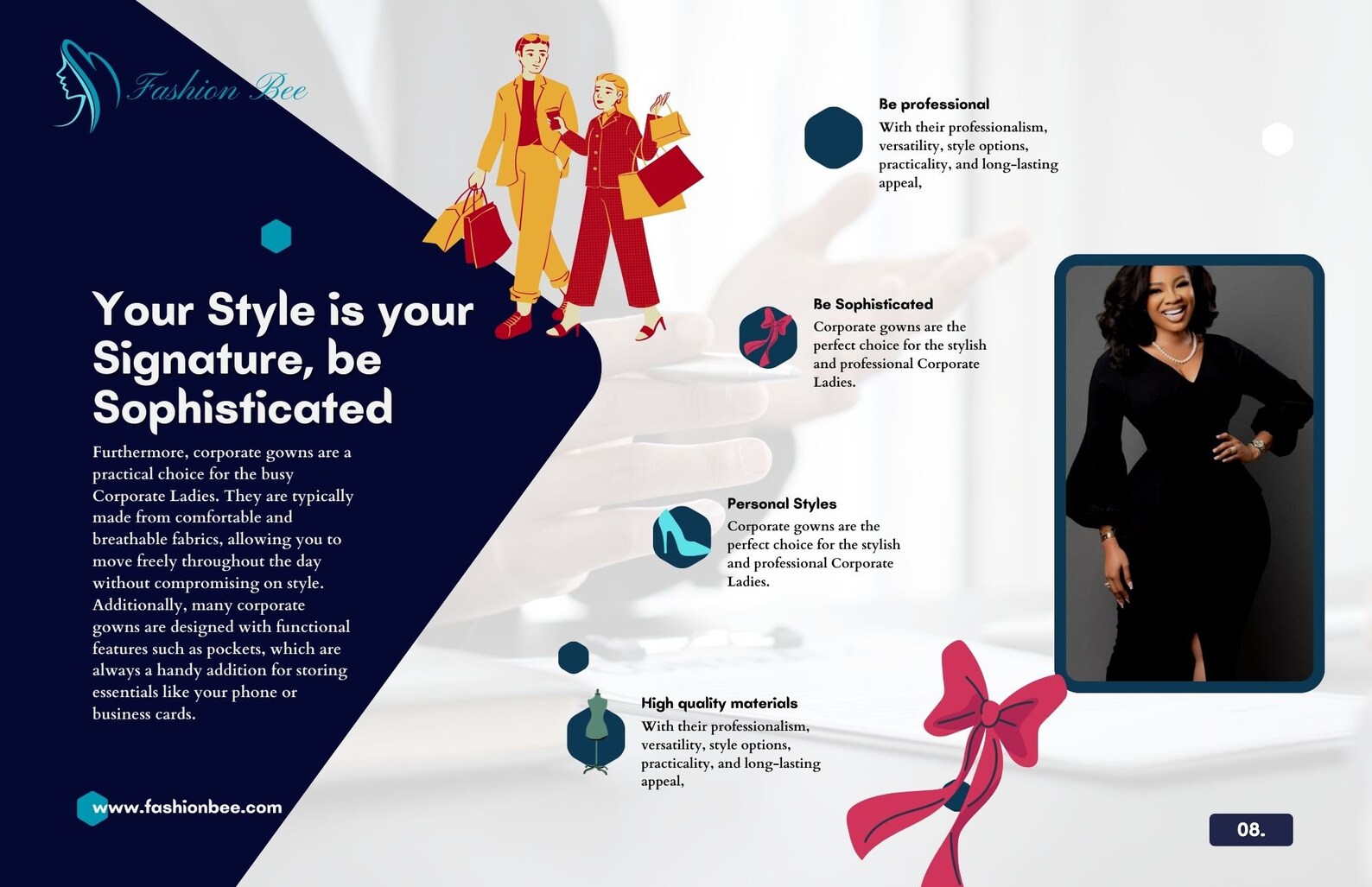 Canva Corporate Branding Profile Template, Unique Business Profile ...