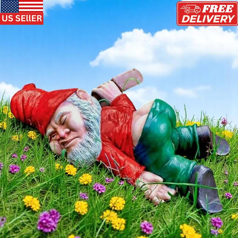 Rude Garden Gnome - Etsy