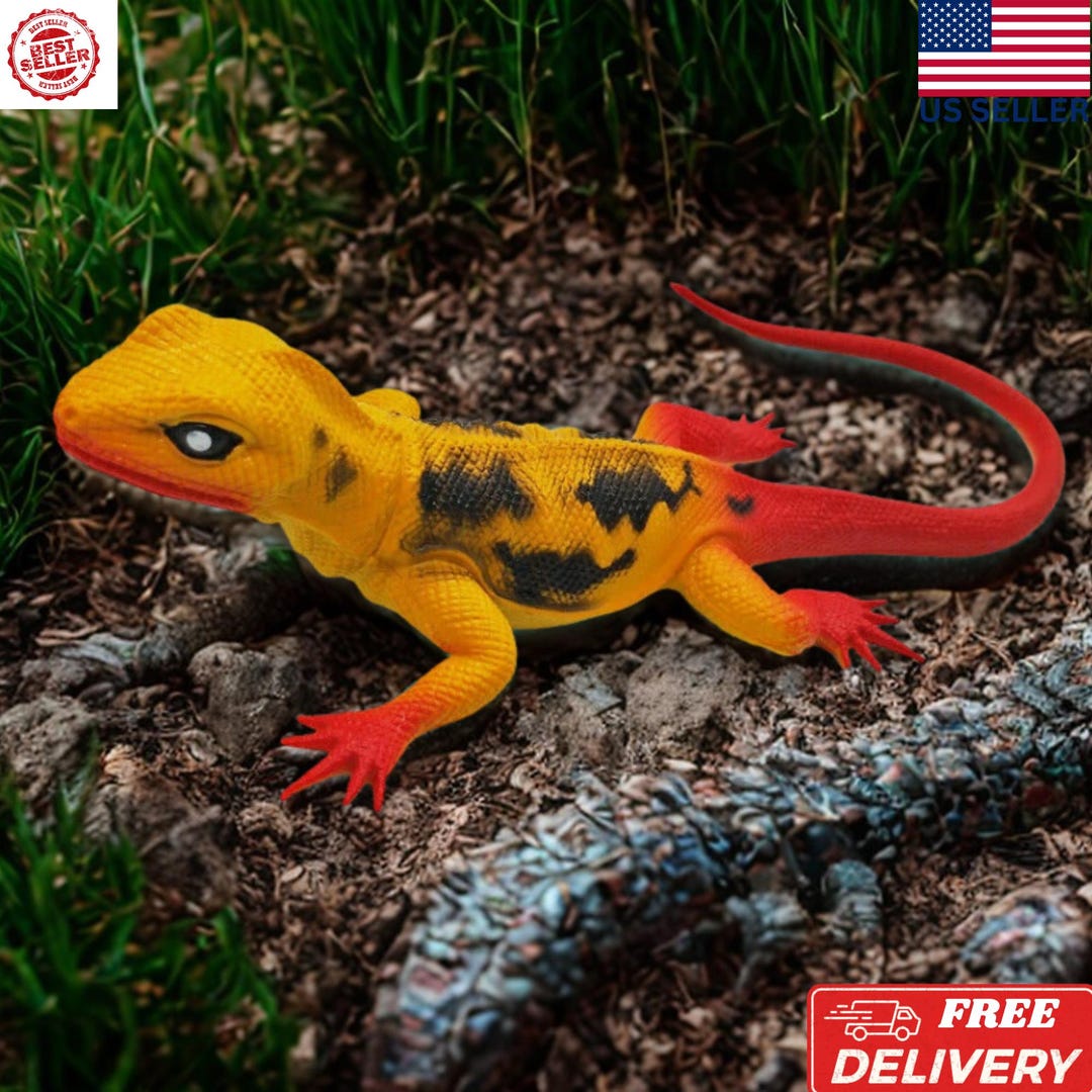 Realistic Rubber Lizard Squeak Toy – Prank Gag Gift, Garden Decor - Etsy