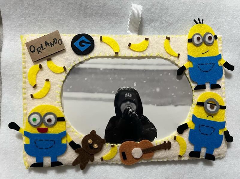 Minions Themed Felt Picture Frame - Etsy