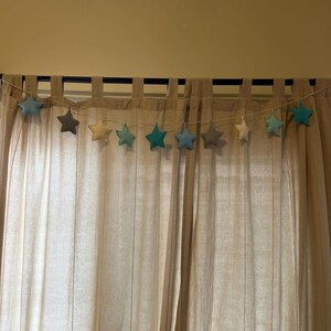 Baby's Starry Night Felt Garland - Etsy