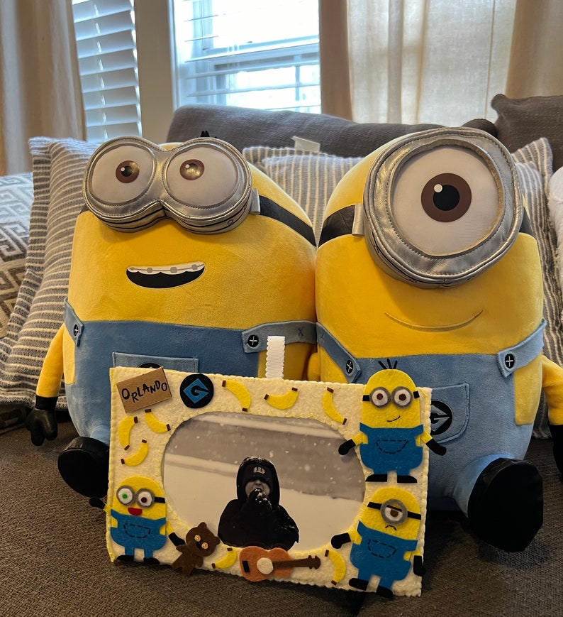 Minions Themed Felt Picture Frame - Etsy