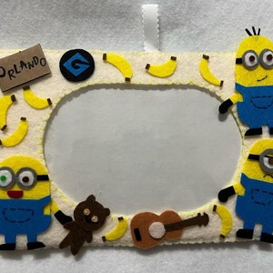 Minions Themed Felt Picture Frame - Etsy
