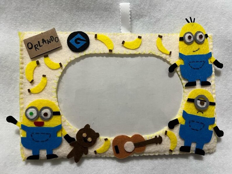 Minions Themed Felt Picture Frame - Etsy