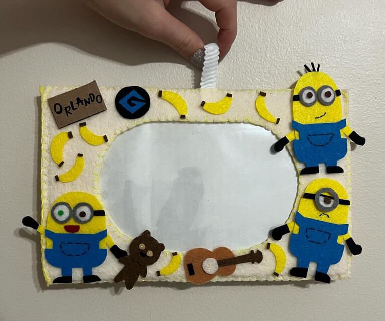 Minions Themed Felt Picture Frame - Etsy