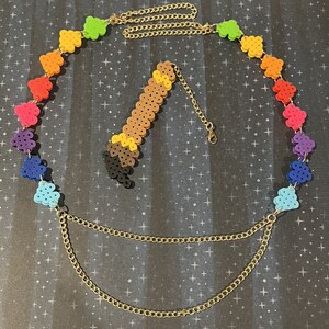 FINAL RESTOCK: Ink Sans Inspired Melted Bead Belt Loop Chain - Etsy