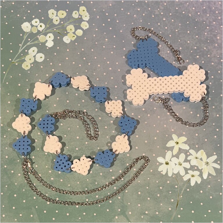 Undertale Sans Inspired Melted Bead Belt Loop Chain - Etsy