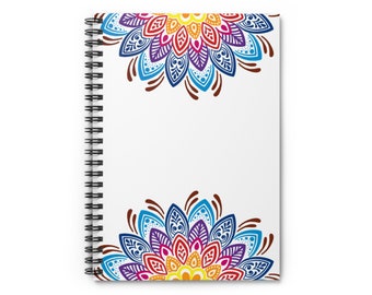 Zentangle Spiral Notebook Ruled Line 118 Pages Spiral Notebook Journal ...