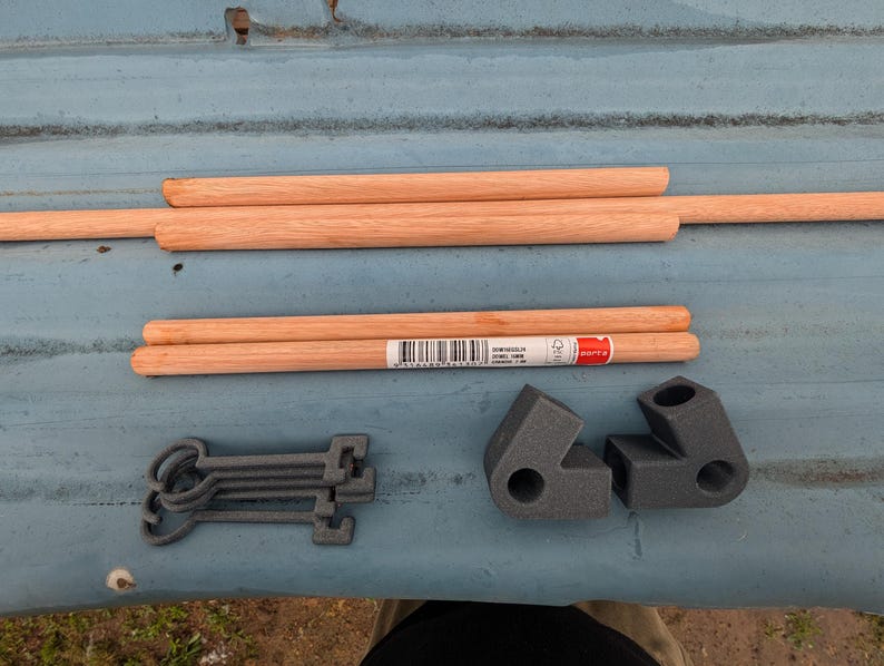 Clay Target Hanger 3D Printed Parts Only - Etsy
