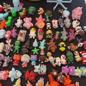 3d Printed Detailed Mini Pocket Pets Flexi Toy - Etsy