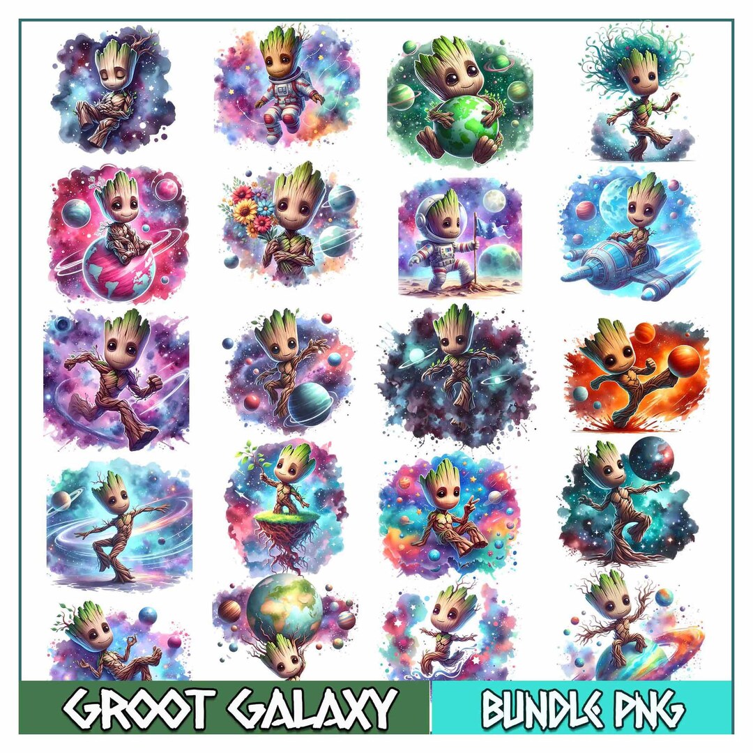 MEGA Groot Svg Bundle, Baby Groot Svg for Cricut, I Am Groot Svg, Groot ...