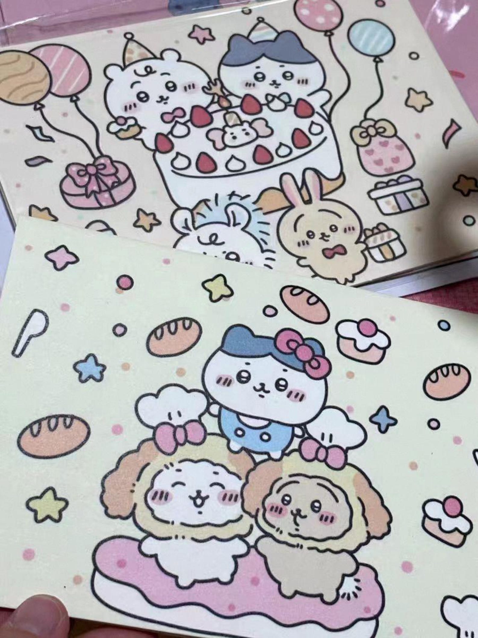 Cute Little Chiikawa Birthday Party and Kitchen Party Greeting Card, 3D ...