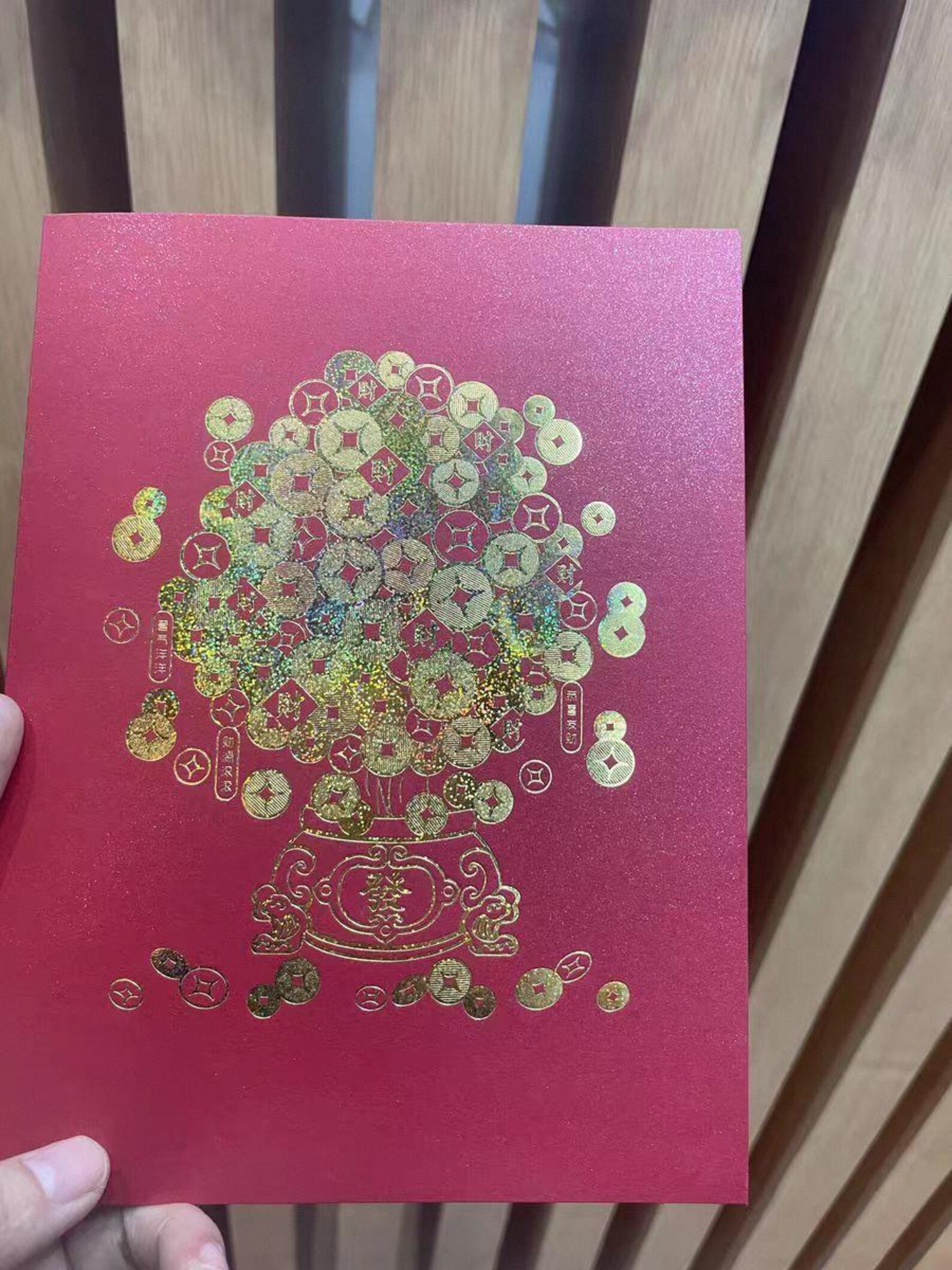 3D Golden Fortune Tree Greeting Card - Deliver Good Luck and Blessings ...