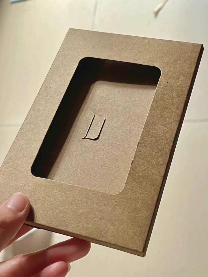 DIY Flame Burning Greeting Card-envelope Paper Material Packaging ...