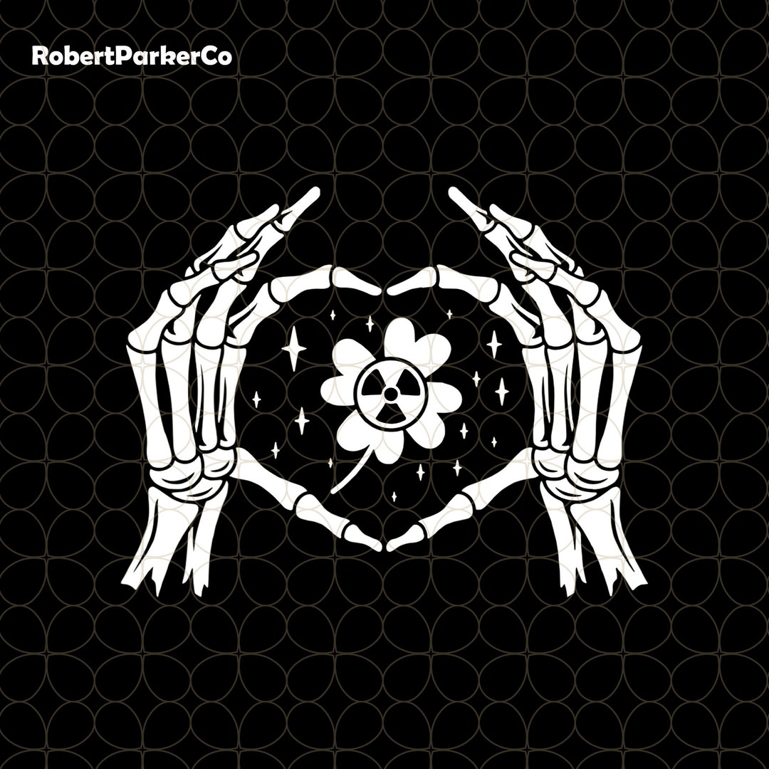 Skeleton Hand Heart St Patricks Day Png, Xray Tech Radiologist Png, Rad ...